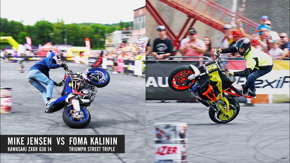 Wheelie Race Czech Stunt Day | Stuntex - Motorcycle Video Magazine